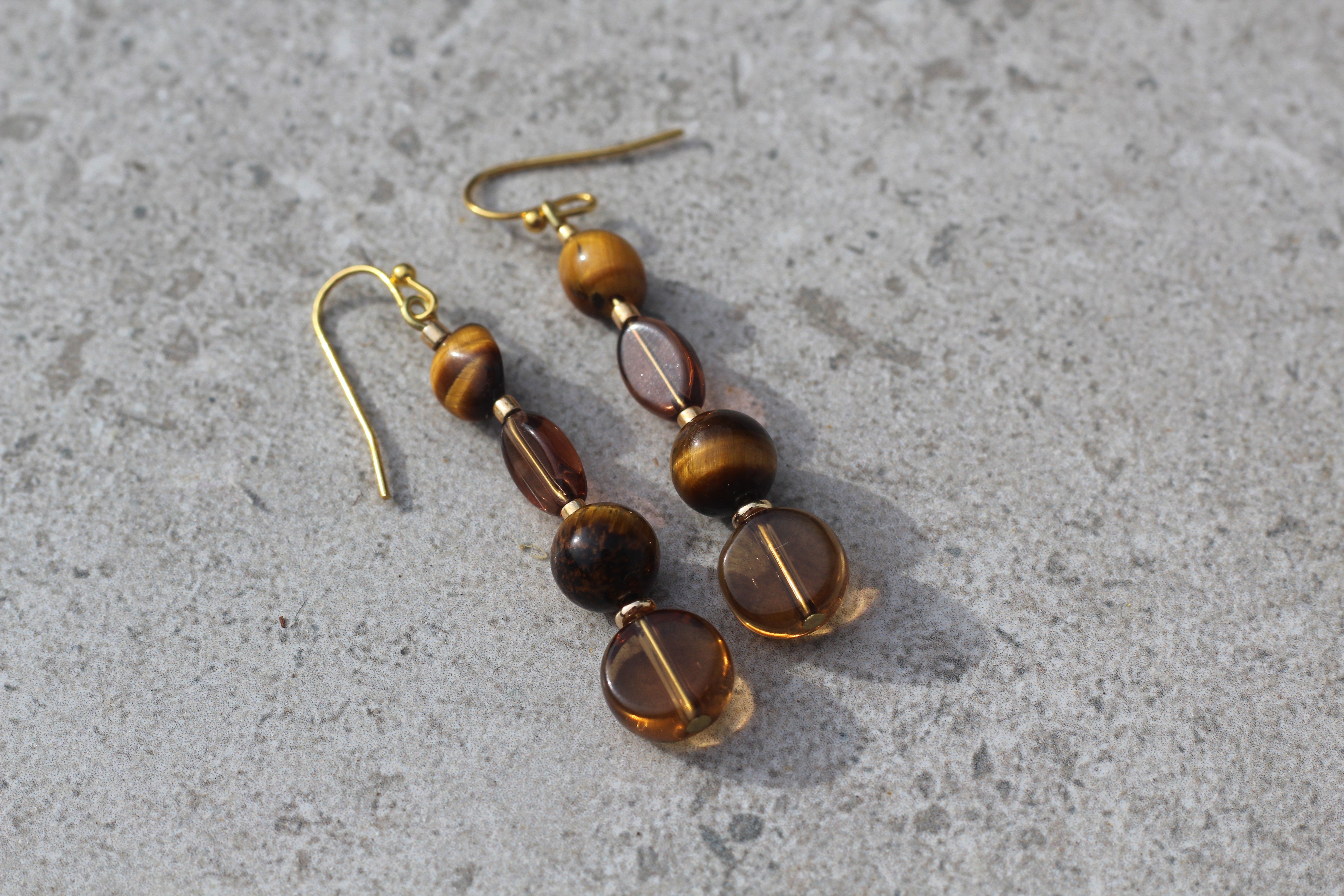 Tigers Eye Drops – Dandelion Homegrown Design